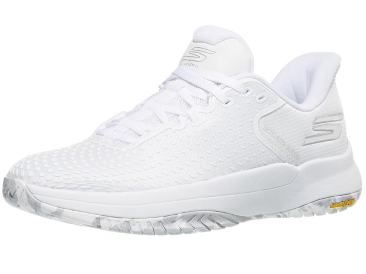 Skechers Viper Court Elite Wh/Sl Men's Pickle Shoes | Pickleball Warehouse