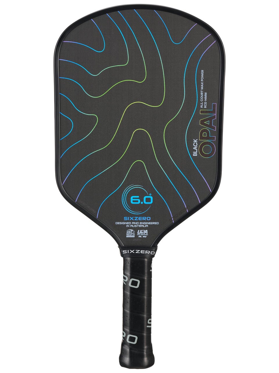 Six Zero Black Opal Pickleball Paddle | Pickleball Warehouse